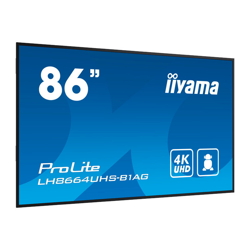IIYAMA PROLITE LH8664UHS-B1AG ÉCRAN GÉANT TACTILE 86"